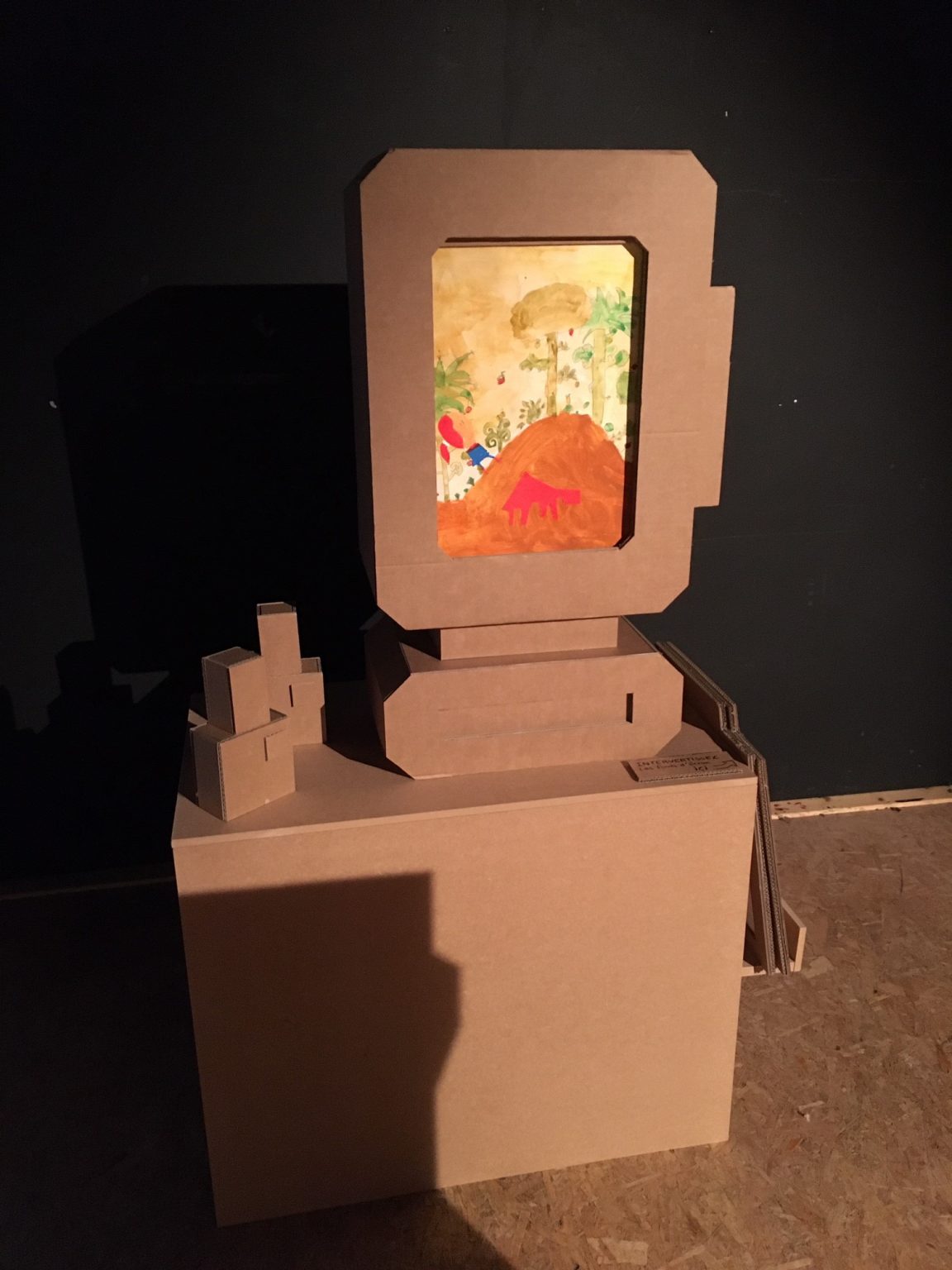 Projet « ma console en carton